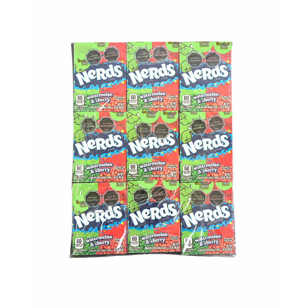 NERDS WATERMELON-CHERRY BOX 1.65OZ – The Candyland Mayorista