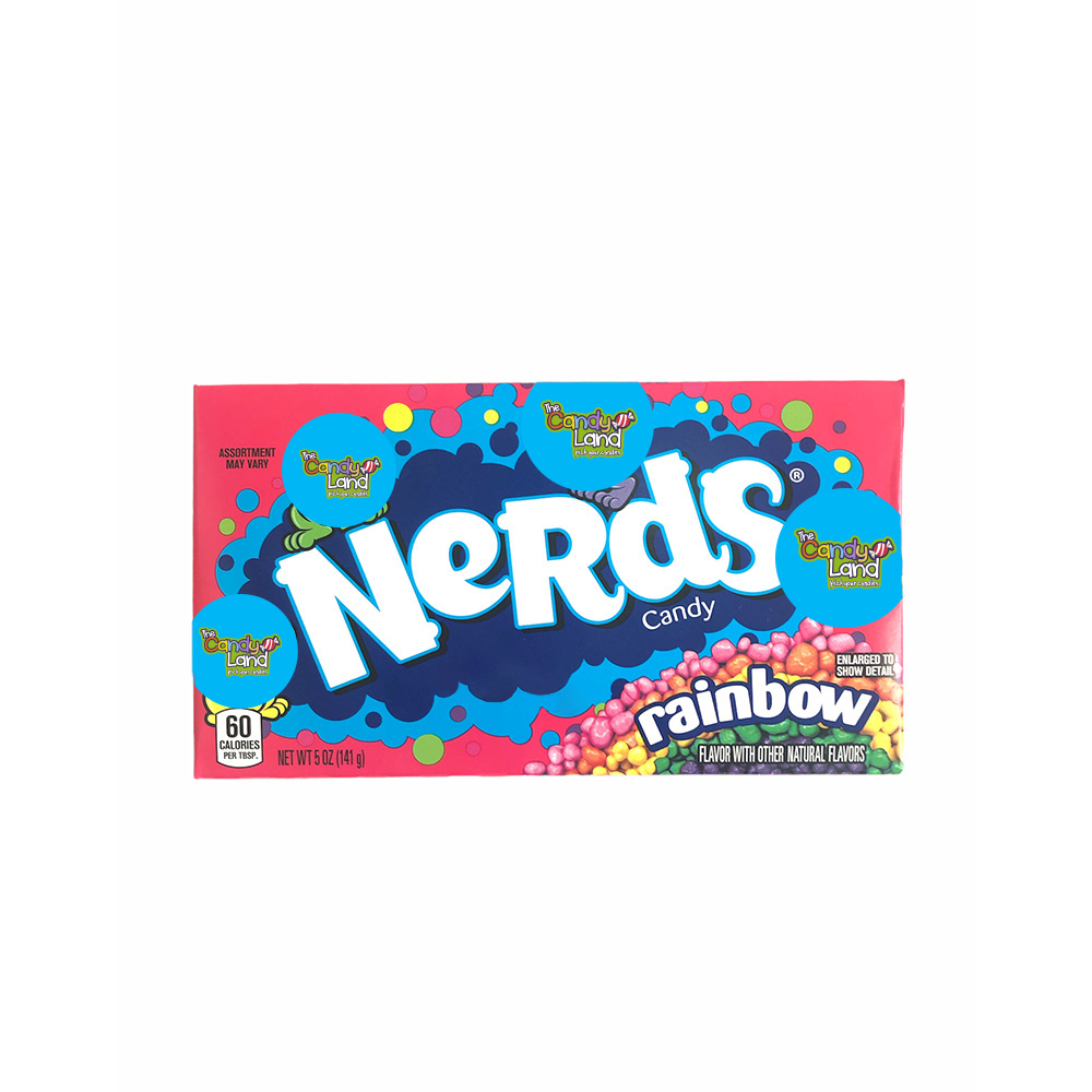 NERDS RAINBOW VIDEO BOX 5OZ – The Candyland Mayorista