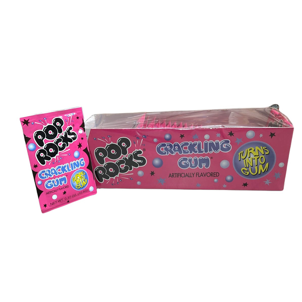 POP ROCKS CRACKLING GUM 0.33OZ – The Candyland Mayorista