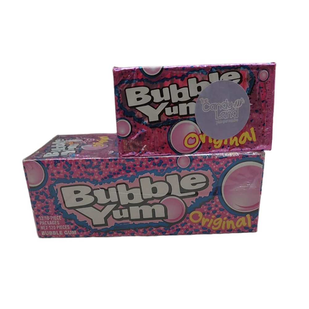 CHICLE BUBBLE YUM ORIGINAL PACK 10 PZAS – The Candyland Mayorista