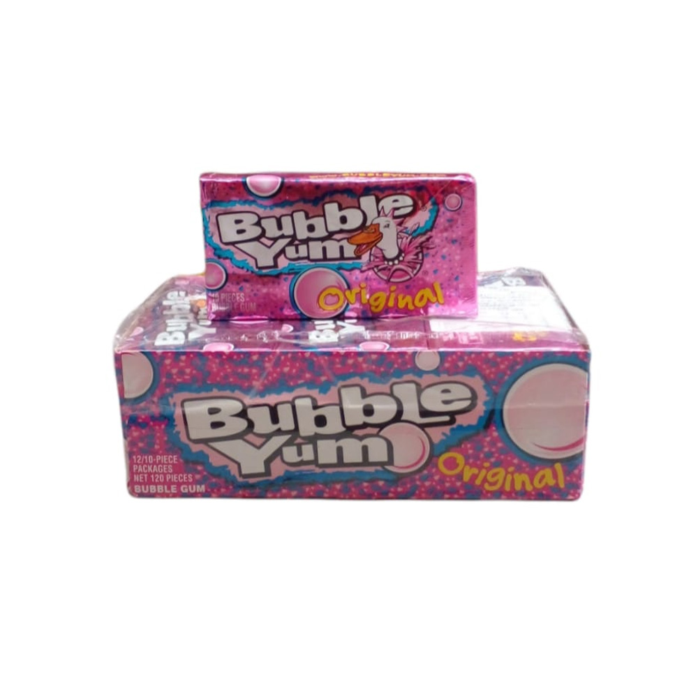 CHICLE BUBBLE YUM ORIGINAL PACK 10 PZAS – The Candyland Mayorista