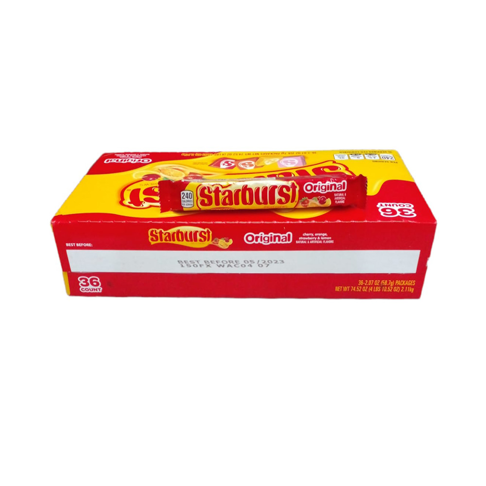 STARBURST ORIGINAL SINGLES 2.07OZ – The Candyland Mayorista