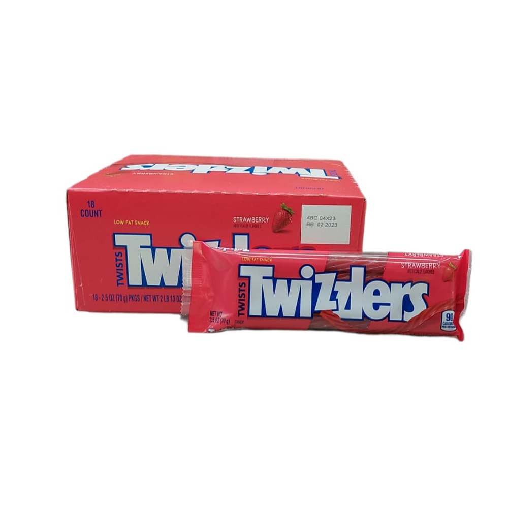 TWIZZLERS STRAWBERRY BAR 2.5OZ – The Candyland Mayorista