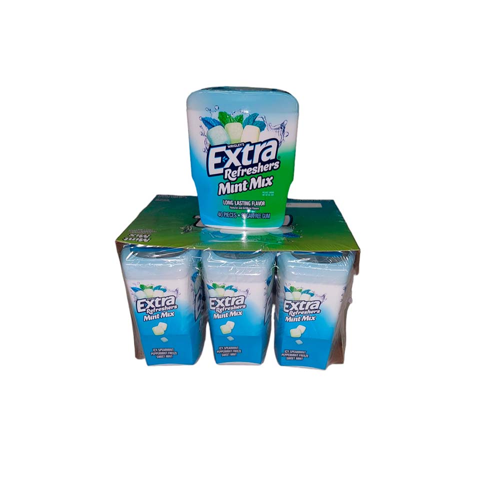 EXTRA REFRESHERS MINT MIX 40 PIEZAS – The Candyland Mayorista
