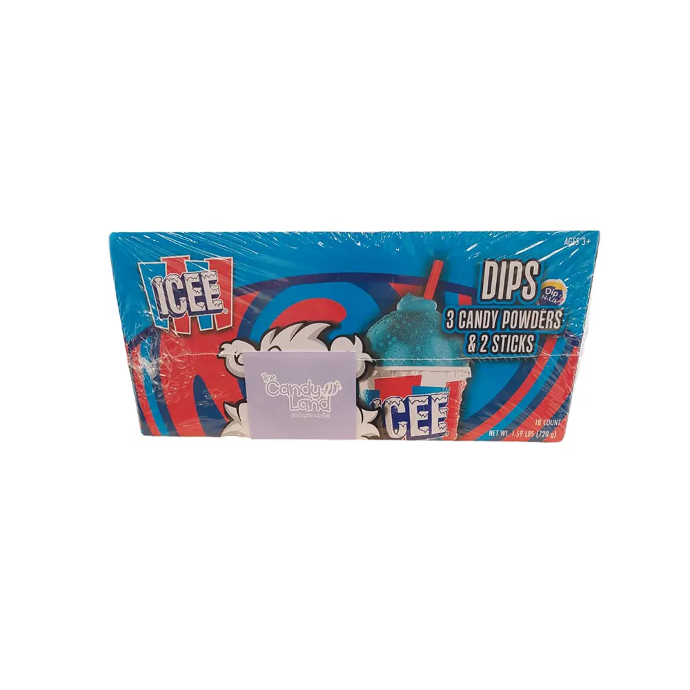 ICEE DIPS 3 CANDY POWDERS & 2 STICKS 1.41OZ – The Candyland Mayorista